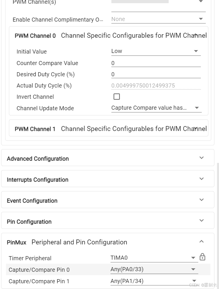 TI MSPM0 控制舵机 PWM_mspm0有pwm舵机控制板-CSDN博客