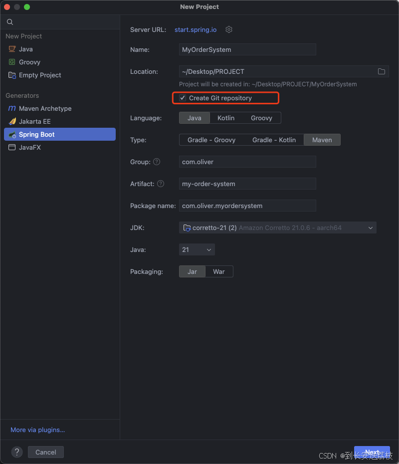 Springboot项目绑定git_如何给springboot项目添加git-CSDN博客