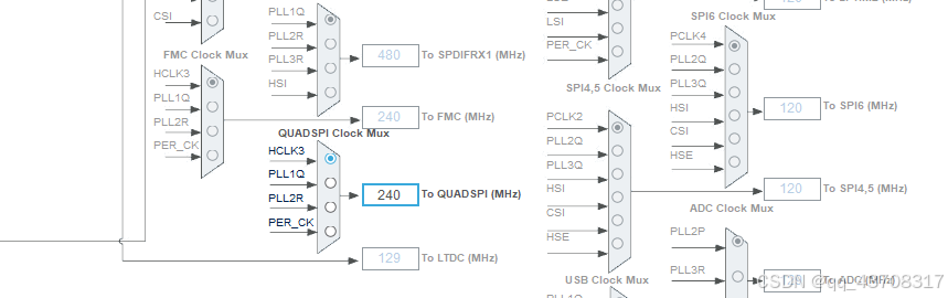 Stm32h750使用qspi读写w25q128stm32h750 Qspi Csdn博客 