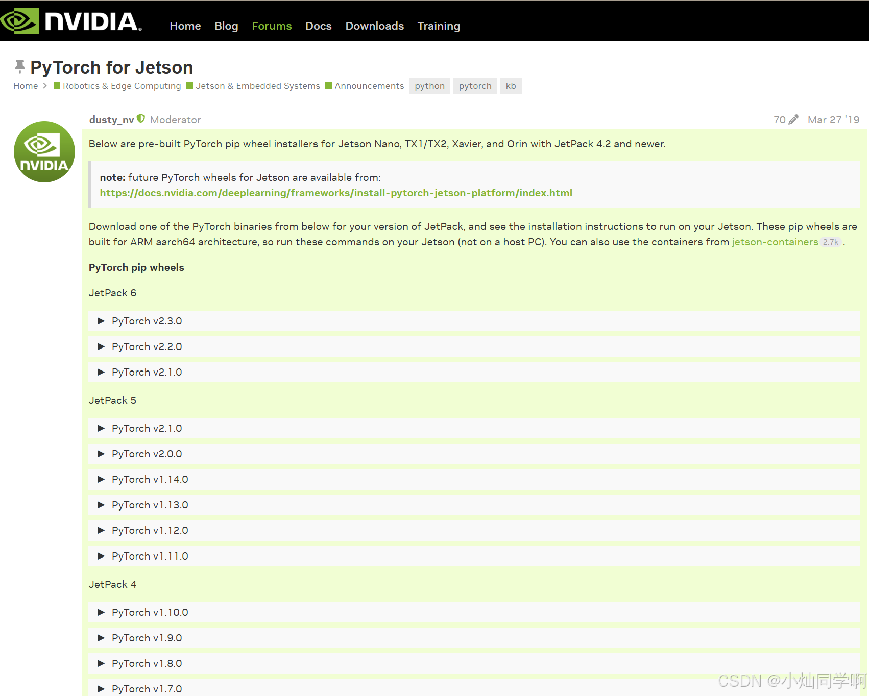 Jetson Xavier NX 配置torch全教程_jetson torch-CSDN博客