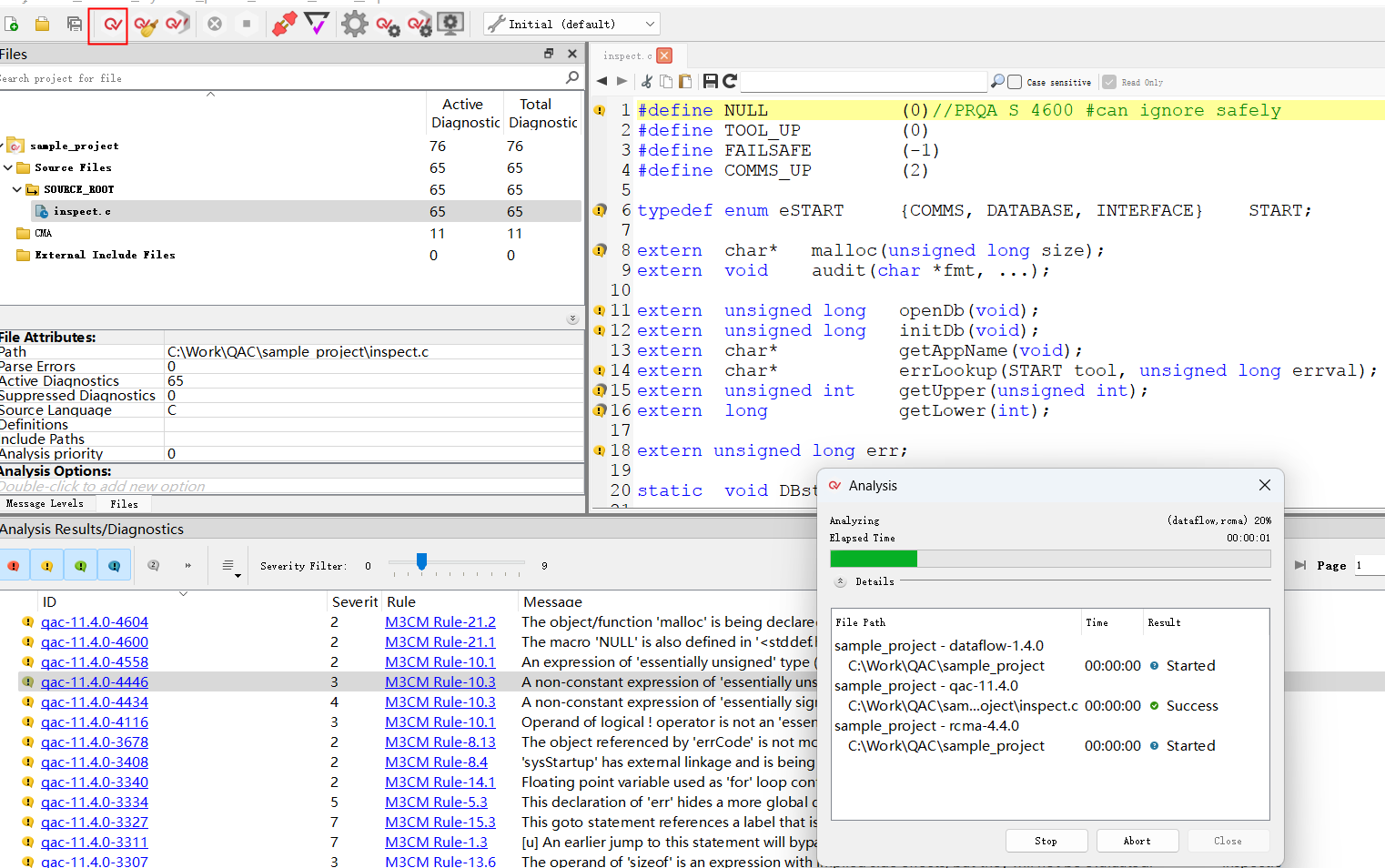 【HelixQAC】如何在QAC里进行消息抑制_qac抑制-CSDN博客