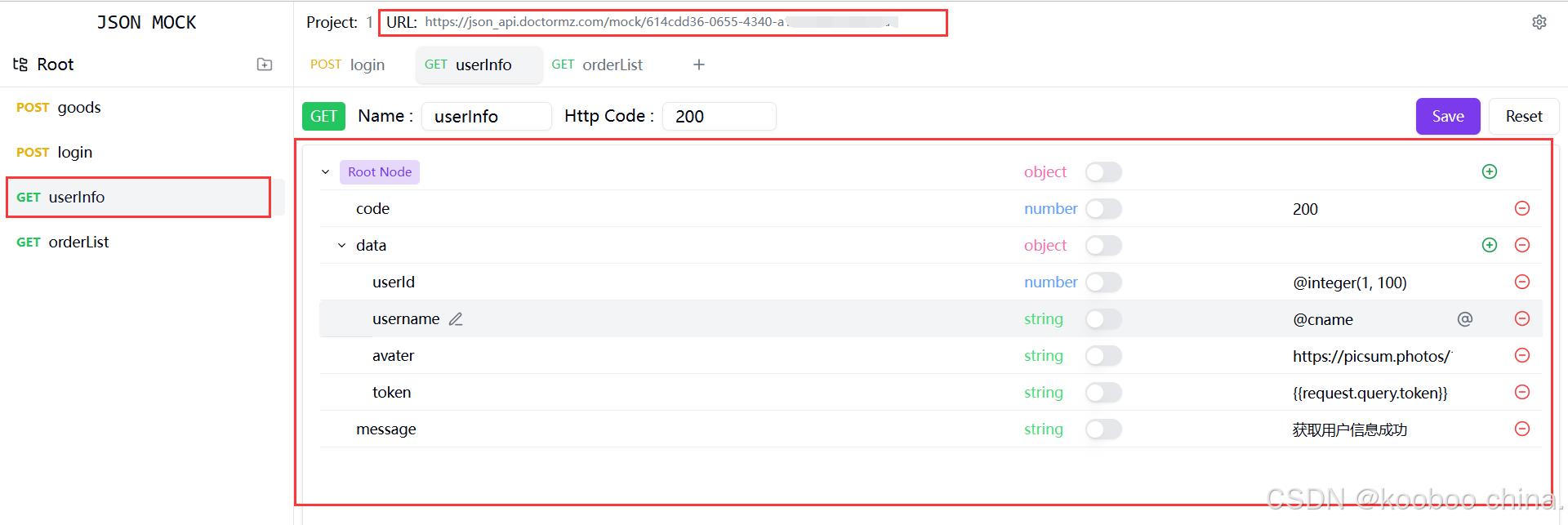 JSON Mock 工具：多接口联动（三）_mockaco能给body里的随机吗-CSDN博客