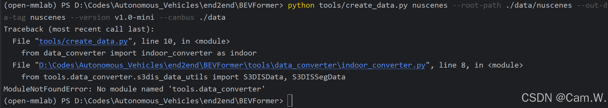 BEVFormer环境搭建 1_python timm bevformer-CSDN博客