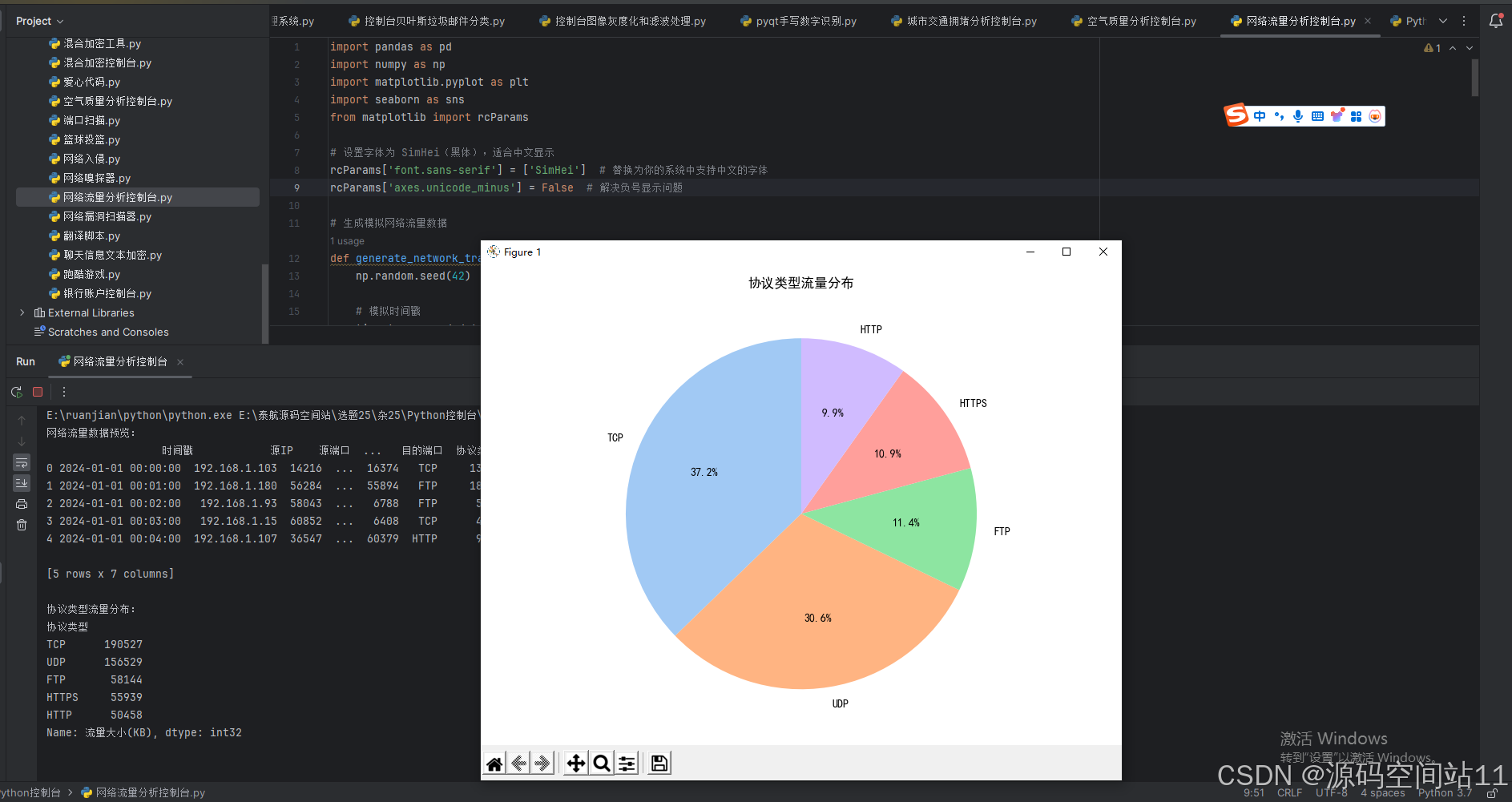 基于python的网络流量分析python分析网络数据包每秒流量、协议、端口、源ip地址、目的ip地址 Csdn博客
