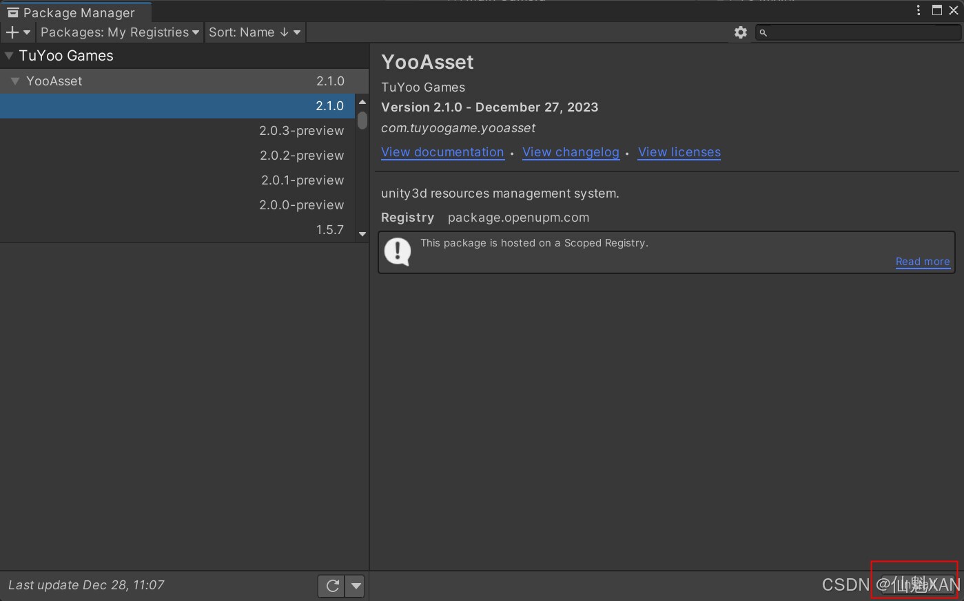 Unity 热更 之 【YooAsset 热更】几分钟快速了解 YooAsset [功能面板]、以及 [基础代码] 说明