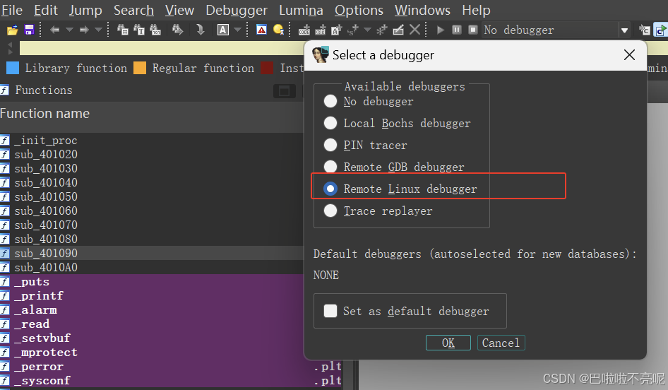 利用ida进行linux远程动态调试_ida远程调试linux-CSDN博客