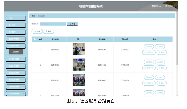基于java中的springboot框架实现社区养老服务系统项目演示【内附项目源码论文说明】 Csdn博客