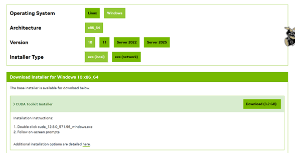Pytorch深度学习环境搭建（CUDA+cuDNN+miniconda+Pycharm）_cudnn版本 对应cuda12.8-CSDN博客