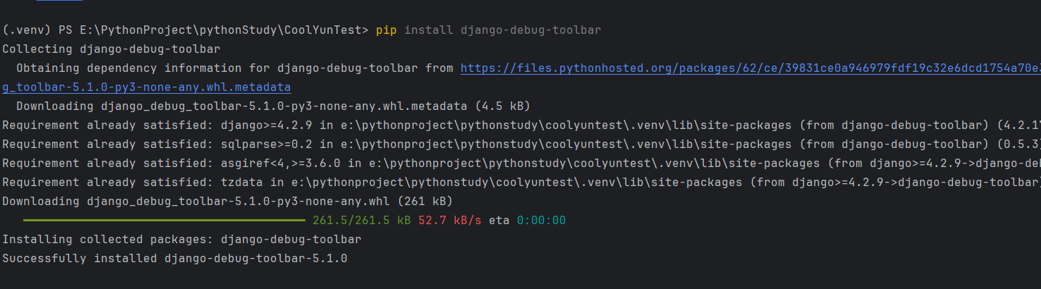 Django 性能调优工具 Django Debug Toolbar 深度使用指南_django-debug-toolbar-CSDN博客