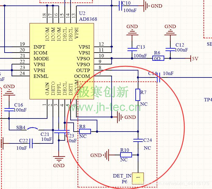AD8368原理图电路图PCB设计以及注意事项-CSDN博客