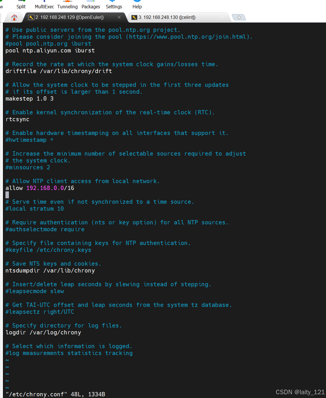周期性任务以及时间ntp服务器_ntp服务器设置任务周期-CSDN博客