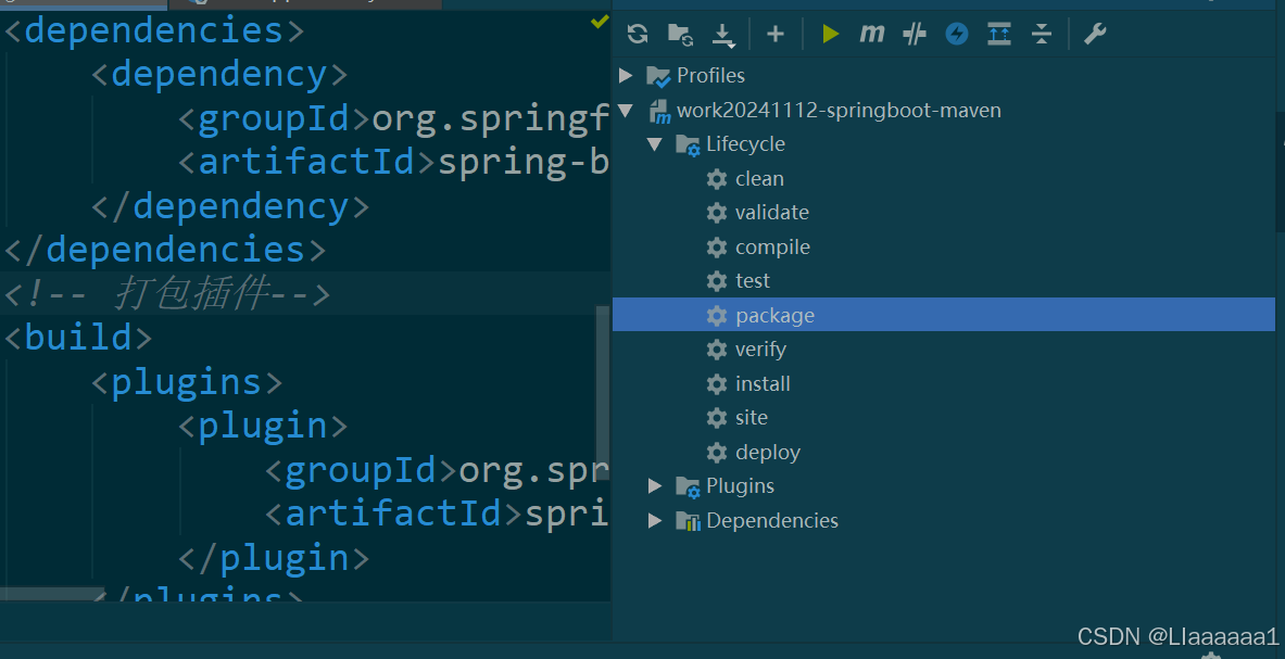 springboot打包，打成jar包过程_springboot打成jar包运行过程-CSDN博客