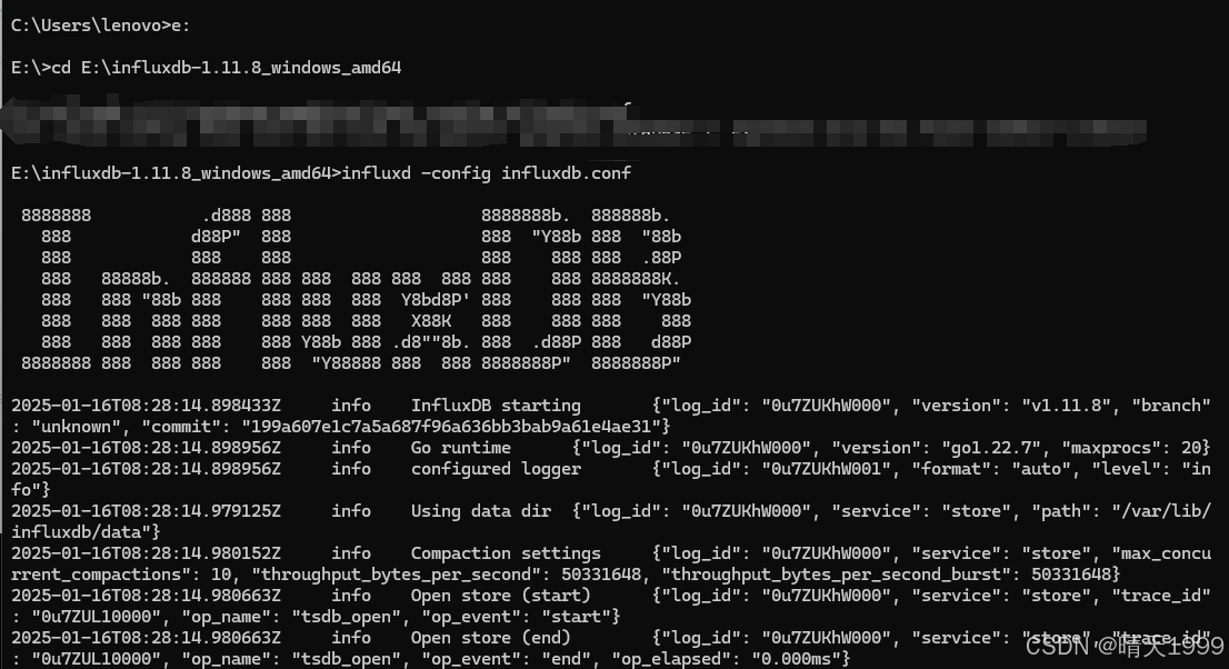 InfluxDB下载及使用-CSDN博客