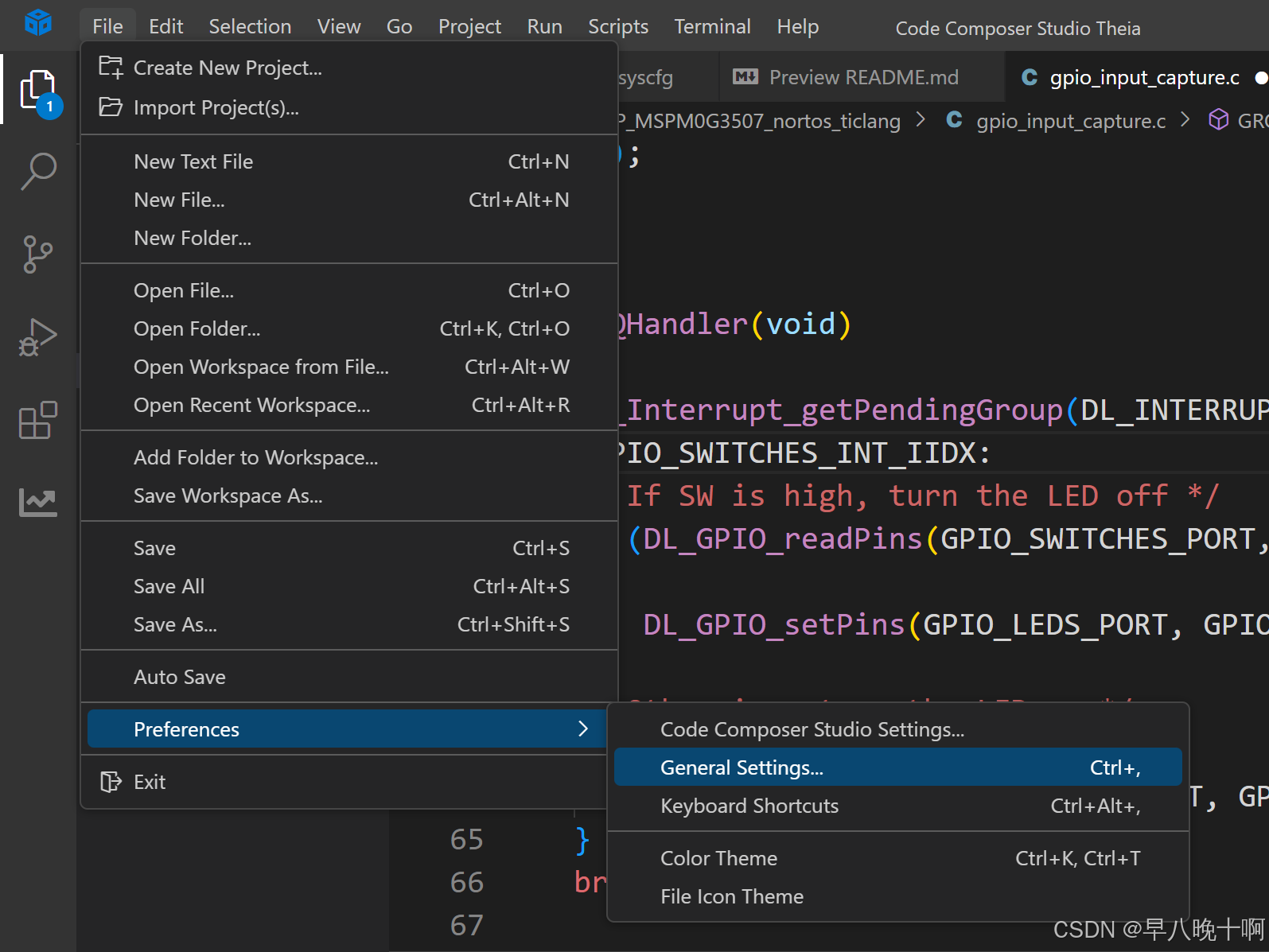 Theia版 CCS 如何改变程序字体大小_ccs调整字体大小-CSDN博客