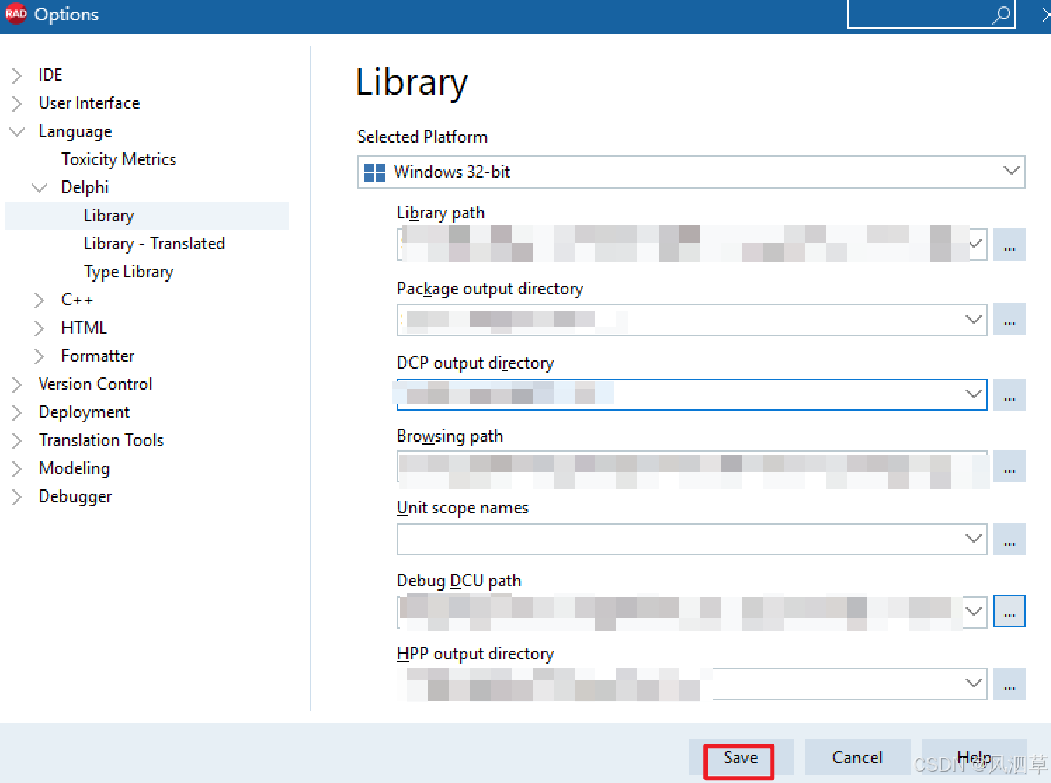 RAD Studio10.4.2即Delphi10的Library path设置_delphi10的library在哪-CSDN博客