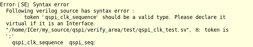 数字IC验证 VCS编译SV/UVM遇到的错误总结_vcs ser error-CSDN博客