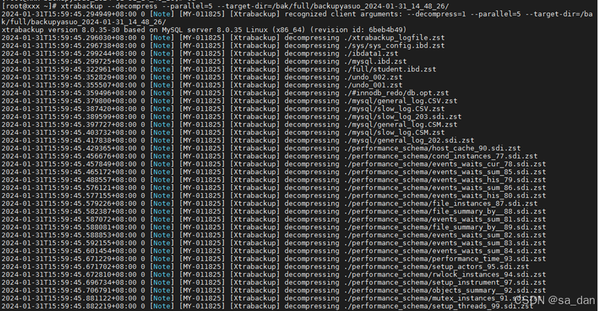 数据备份与恢复MySQL8.0-XtraBackup80_xtrabackup 8.0-CSDN博客