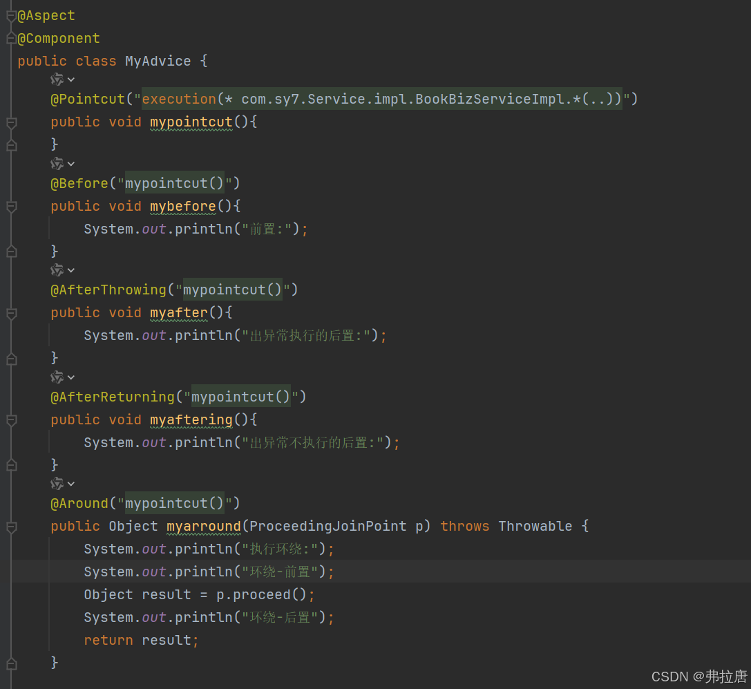 SSM中的Aop_ssm aop-CSDN博客