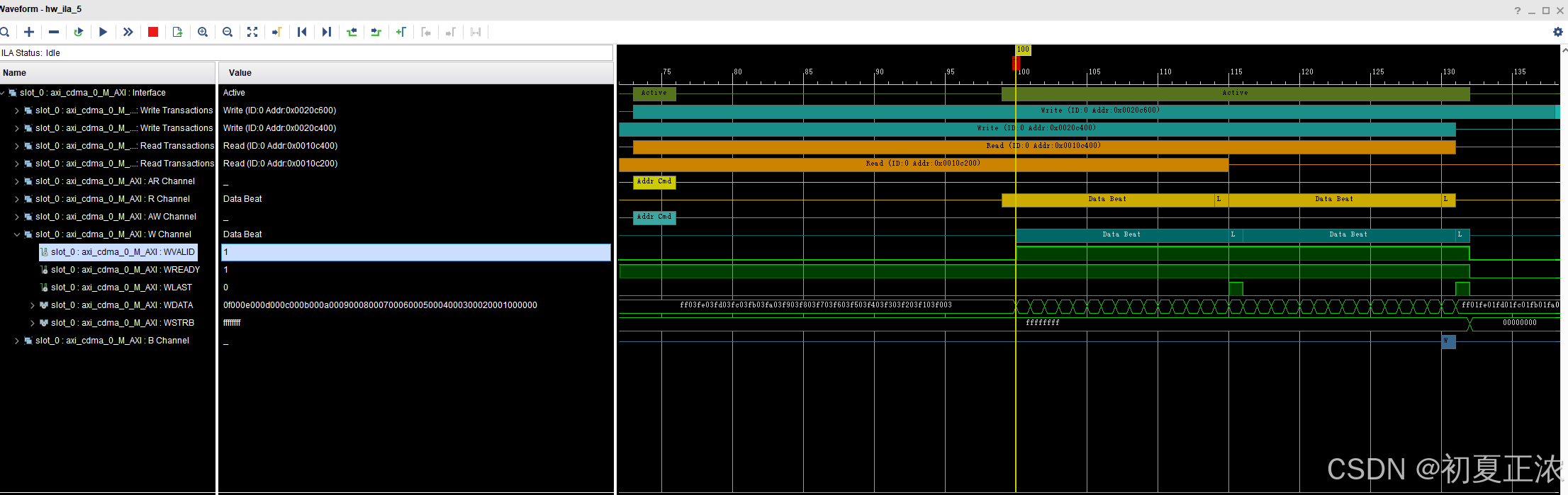 Xilinx DMA必备IP之AXI CDMA（二）IP实战测试_xilinx cdma-CSDN博客