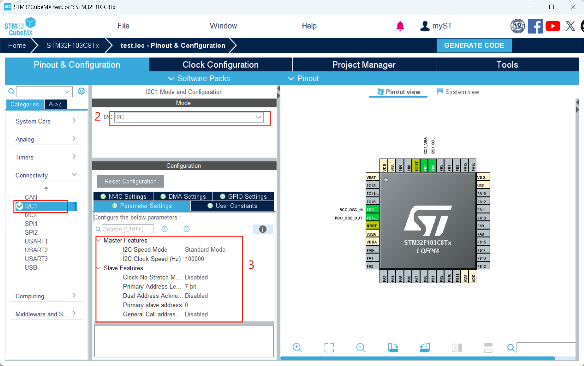 【STM32CubeMX学习指南---IIC】_cubemx i2c-CSDN博客