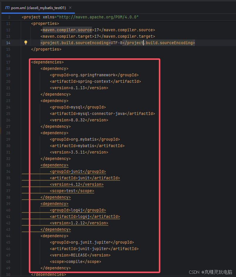 0基础保姆教程 Javaee开课啦! 08课程mybatis案例实验 实验6javaee Mybatis案例 Csdn博客