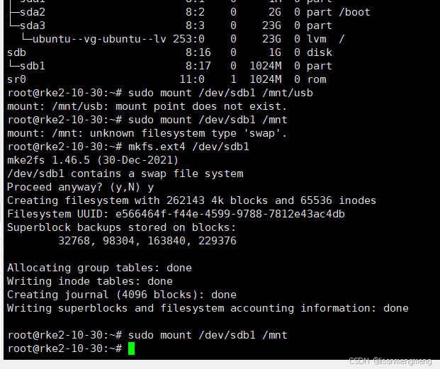 mount 命令介绍和使用案例_mount 文件夹-CSDN博客