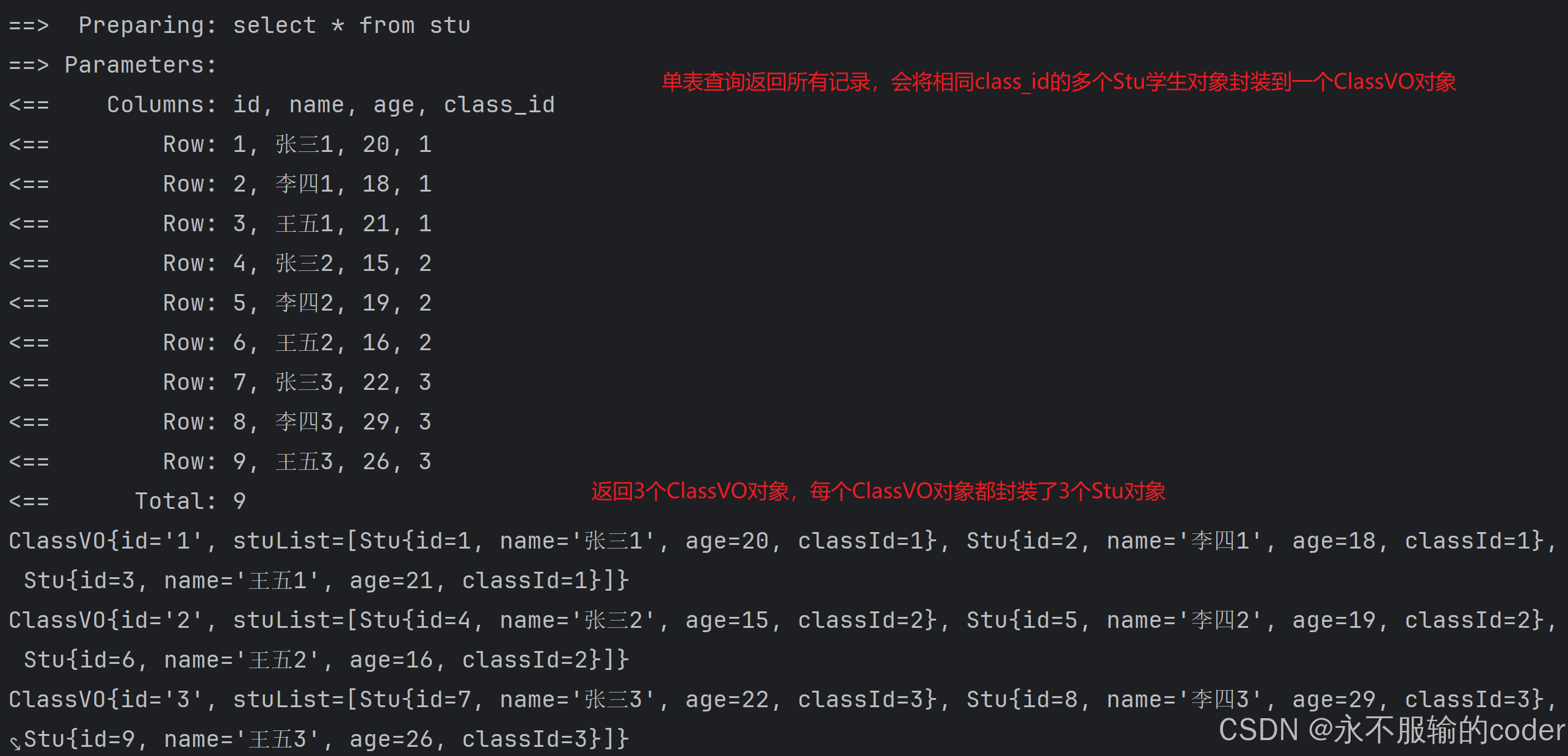 MyBatis使用：嵌套查询collection和association_mybatis collection-CSDN博客
