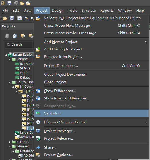 Incorrect link between project variant ‘Debug‘ and schematic component Component CR17-CSDN博客