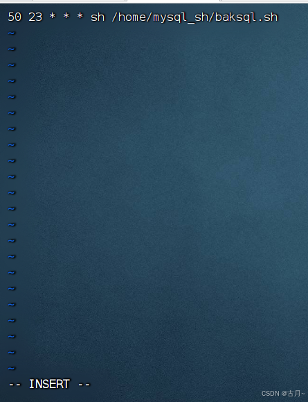 Linux服务器执行mysql数据库定时备份linux Crontab备份mysql Csdn博客