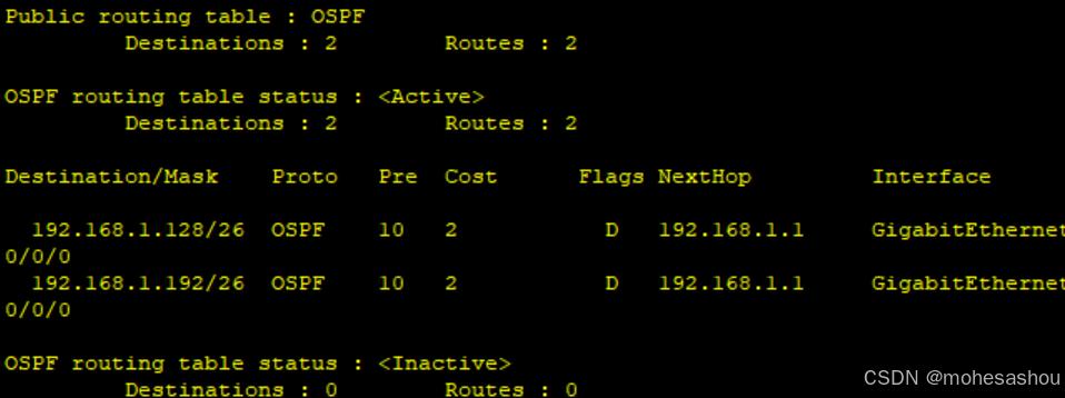 HCIA实验二（DHCP/OSPF/VLAN）-CSDN博客