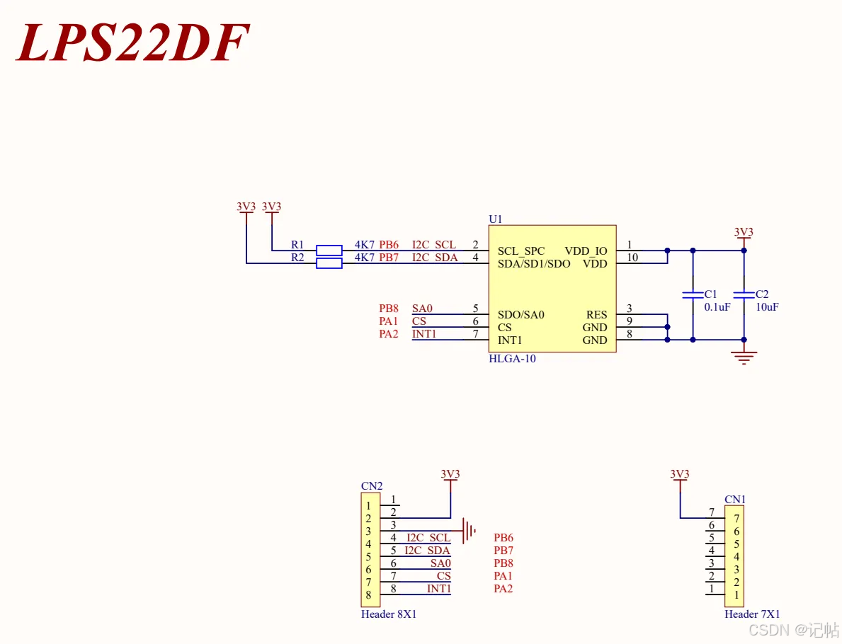 气压计LPS22DF开发(1)----轮询获取气压计数据_lps22 程序-CSDN博客