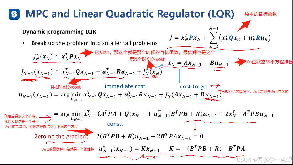 深蓝motion planning，L6MPC学习记录（3LQR、延迟MPC、有约束的MPC）_深蓝 mpc-CSDN博客