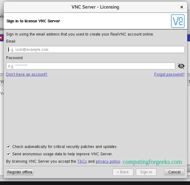 在Rocky Linux 8上设置RealVNC服务器和客户端|AlmaLinux 8_rocky linux vnc-CSDN博客
