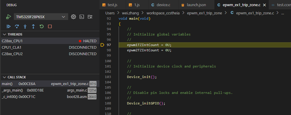 CCS 配置 launch.json 实现自动连接并加载.out文件_ccs launch文件作用-CSDN博客