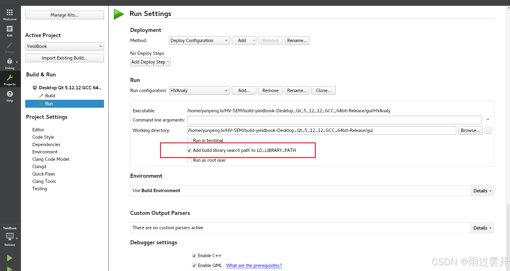 linux系统使用QT Creator运行Qt程序报错：Qt linux libQt5Core.so.5: undefined symbol: ucnv_getDefaultName_56 ...
