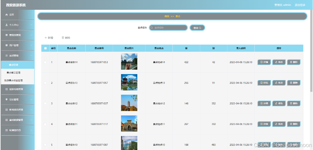 Java毕设项目案例实战ii基于javaspring Bootmysql的西安旅游系统的设计与实现（开发文档数据库源码） Csdn博客