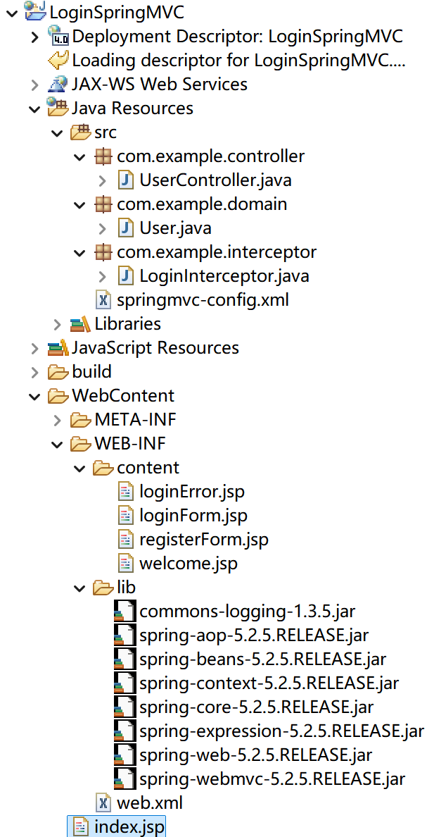 Eclipse中SpringMVC框架实现用户注册、登录、注销_用springmvc实现简单的注册、登录功能-CSDN博客