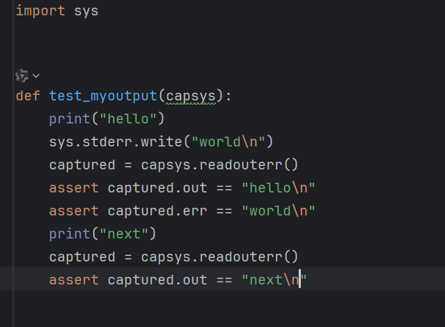 捕获stdout/stderr输出_--capture=tee-sys-CSDN博客