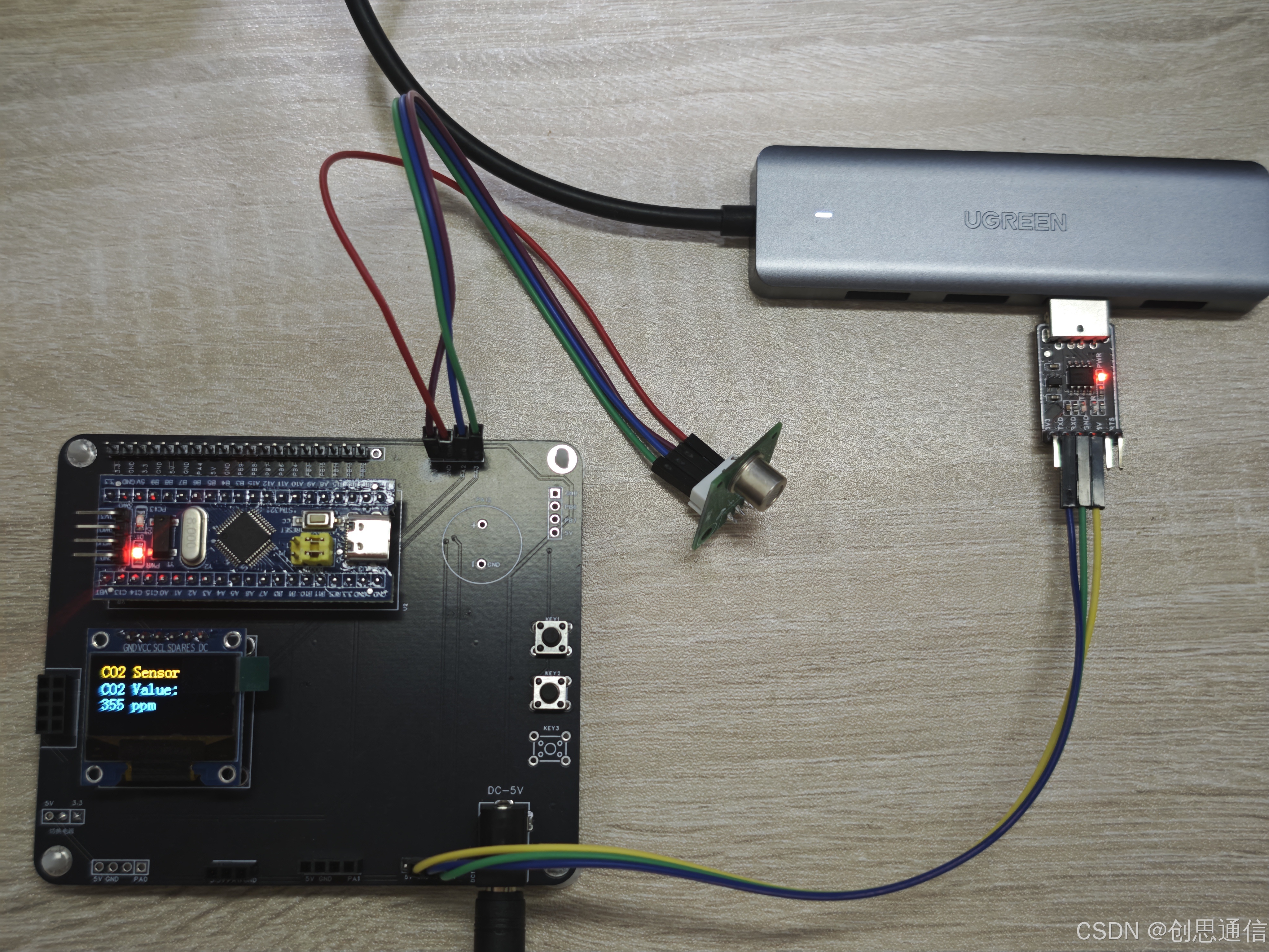 STM32F103C8T6二氧化碳传感器JW01-CO2的使用方法和代码驱动_stm32 jw01二氧化碳传感器ttl转usb-CSDN博客