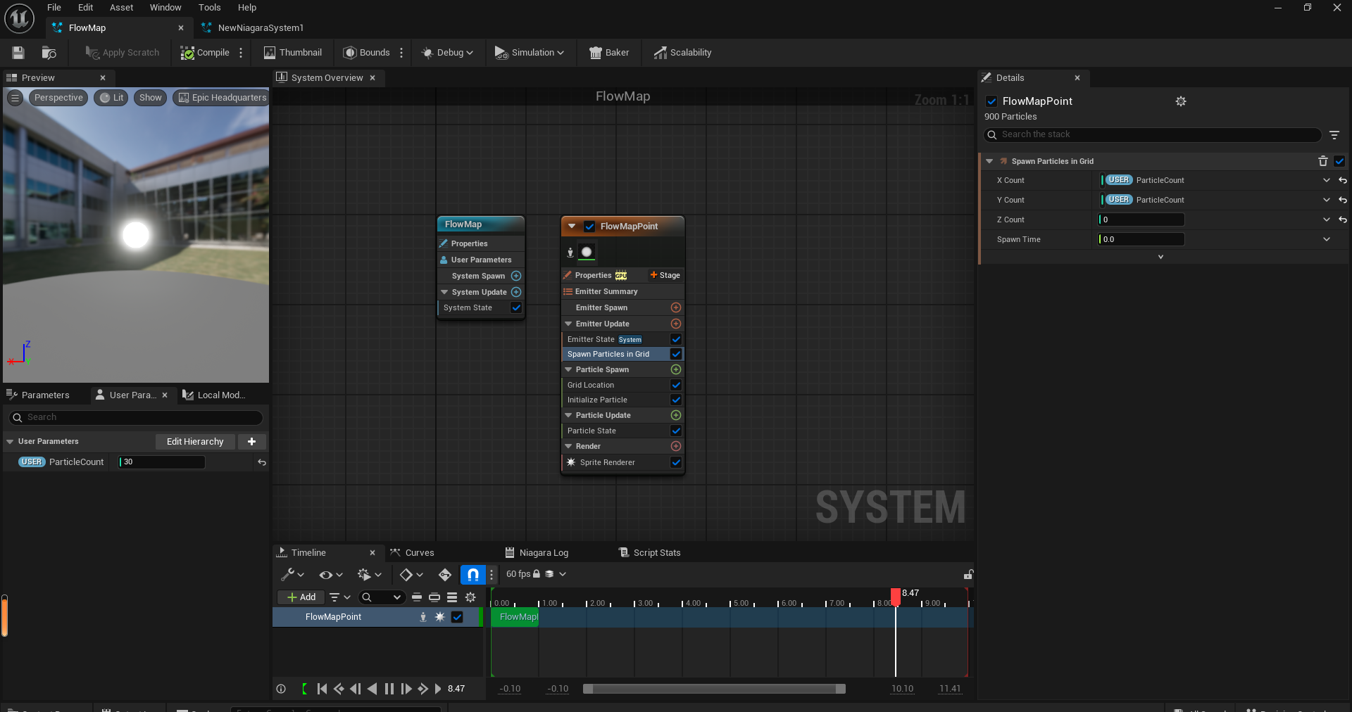 UE5 利用 Niagara ribbon粒子实现FlowMap特效_ue flowmap-CSDN博客