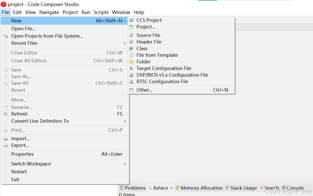 CCS12.3.0——TMS320F28335工程建立_ccs新建工程-CSDN博客