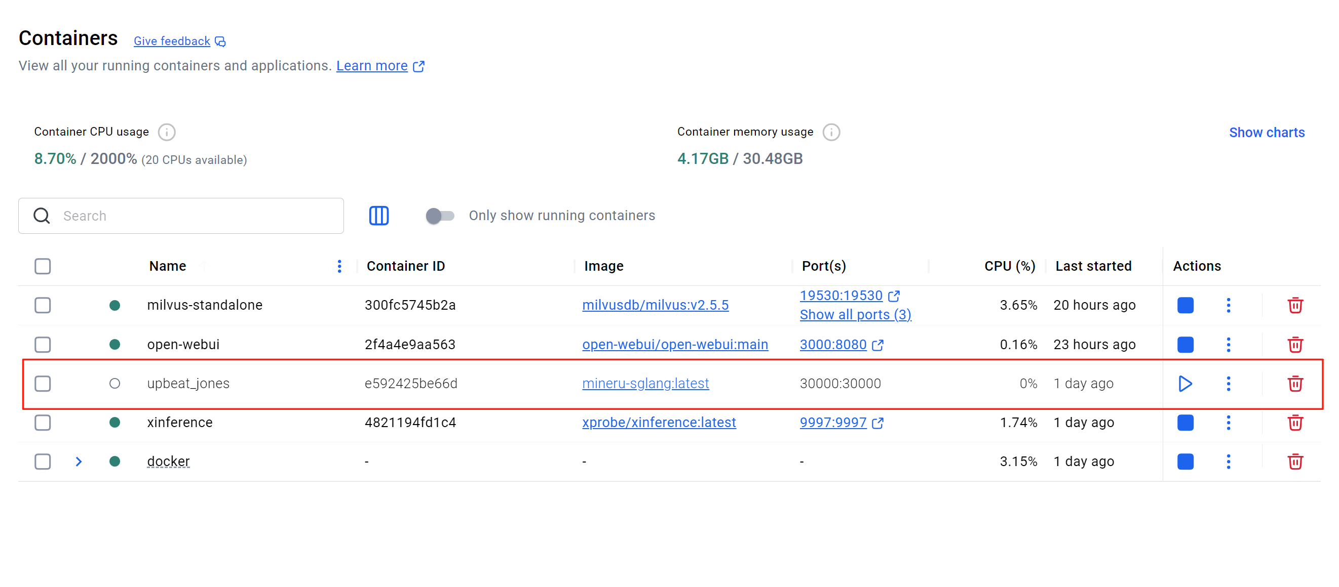 pdf内容提取神器：MinerU2.1.0本地docker部署及使用（附示例）_mineru本地部署-CSDN博客