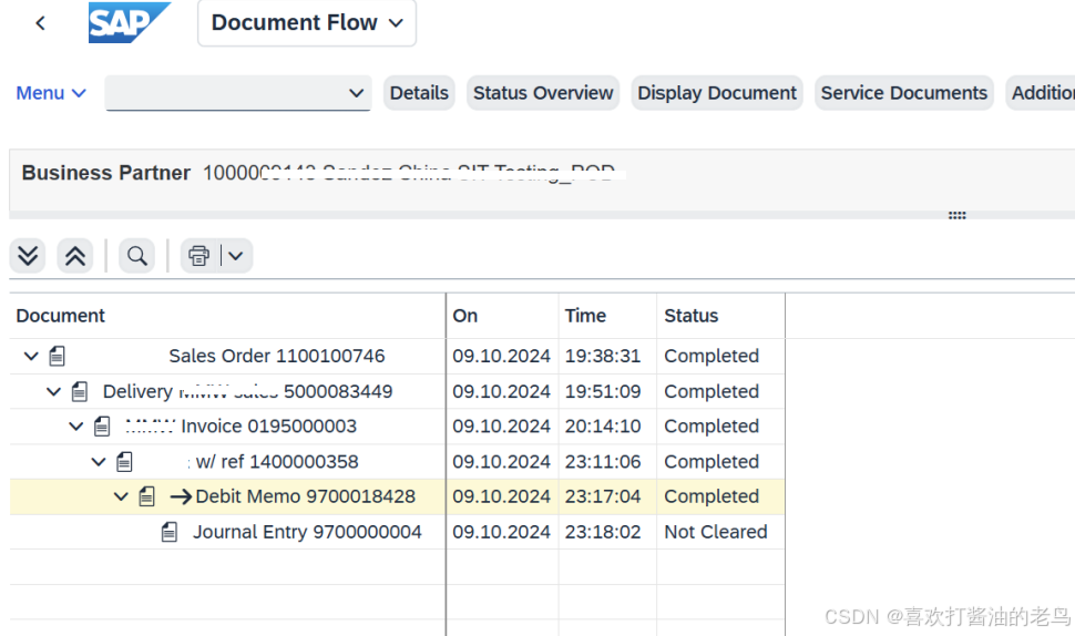 在SAP Fiori界面上的VF03事务_sap fiori 界面-CSDN博客