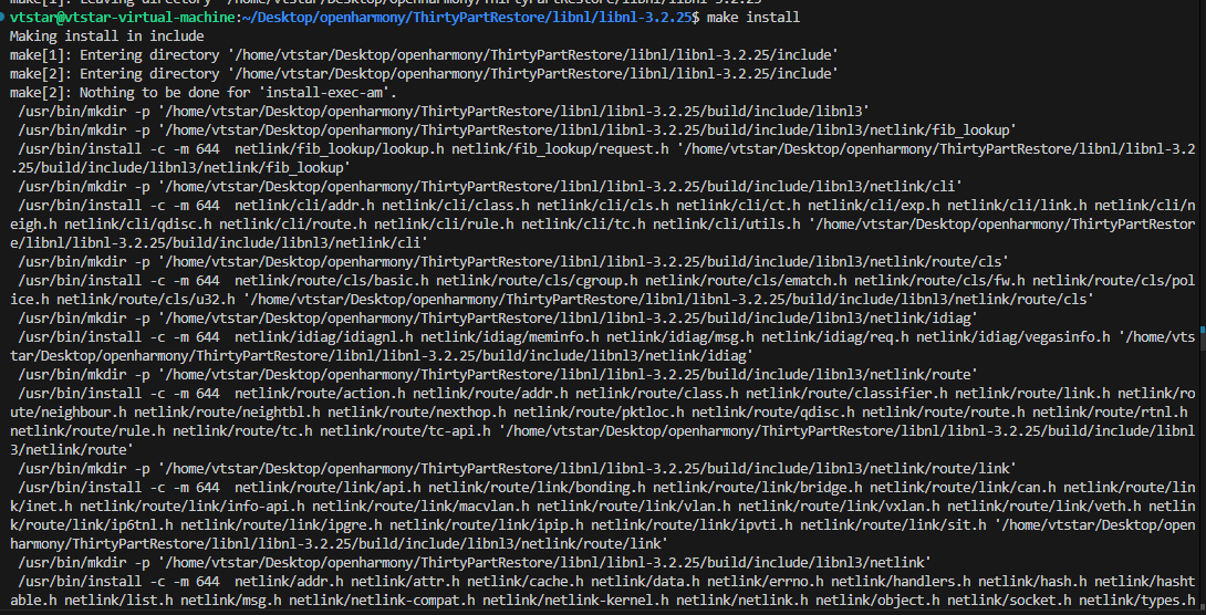 OpenHarmony 开源鸿蒙南向开发——linux下使用make交叉编译第三方库——libnl_嵌入式linux交叉编译libnl-CSDN博客