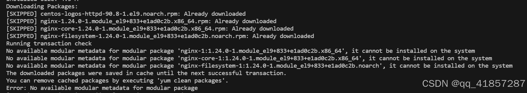yum的使用及nginx的安装_yum install -y nginx-CSDN博客