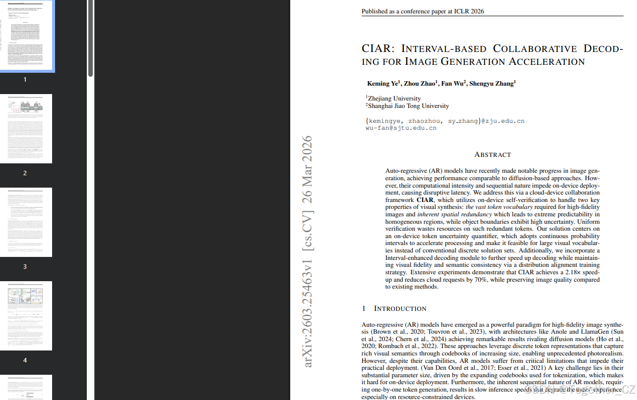 CIAR: Collaborative Interval-based Autoregressive Decoding for Visual ...