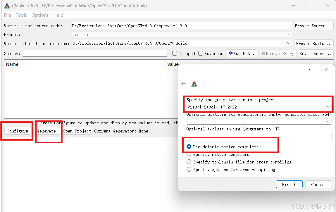 完美解决OpenCV + 扩展模块源码编译问题（Error in Configuration process ,project files maybe invalid！）-CSDN博客