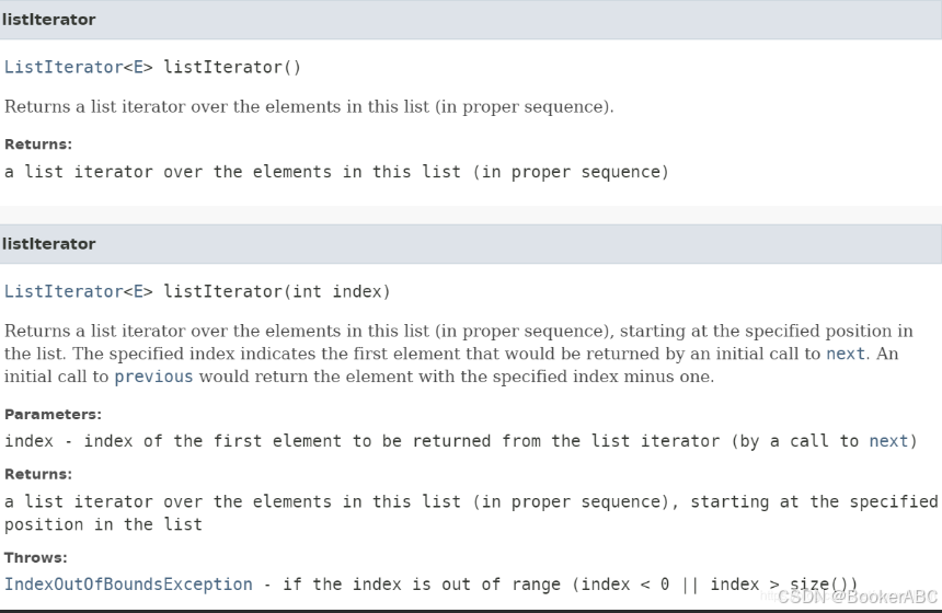 Iterator和ListIterator有什么区别_listiterator双向遍历-CSDN博客