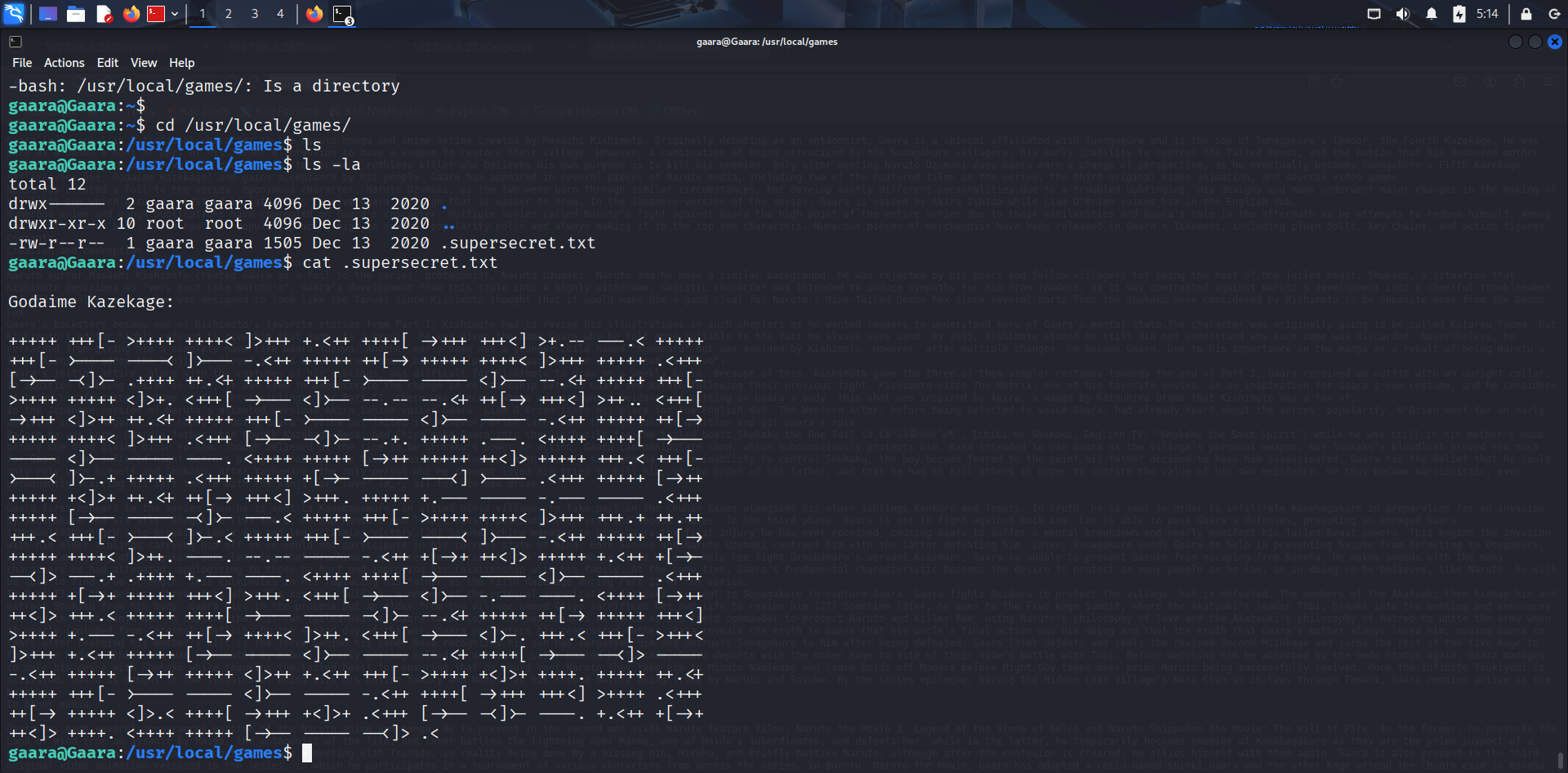 OSCP-靶机Gaara_oscp可以用ai吗-CSDN博客