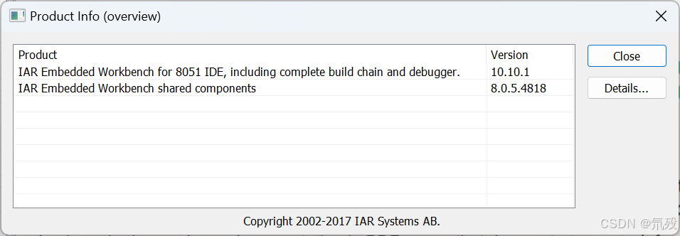 IAR 8051新建工程_iar for 8051创建工程如何配置-CSDN博客